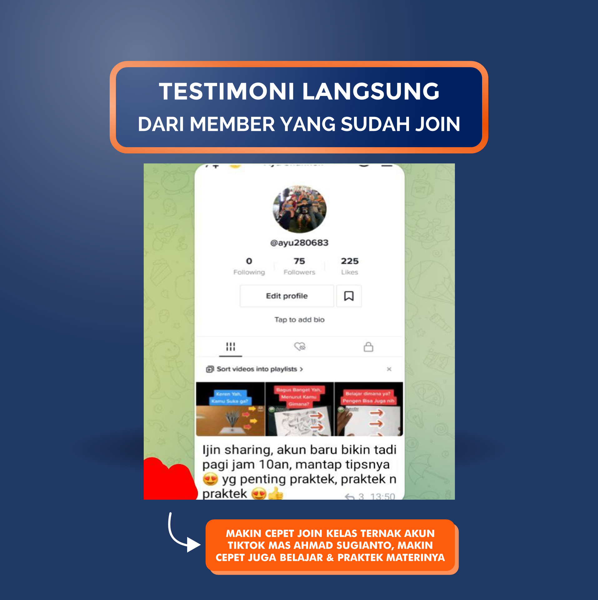 Kelas Premium Ternak Akun Tiktok – SimpelDigital.com